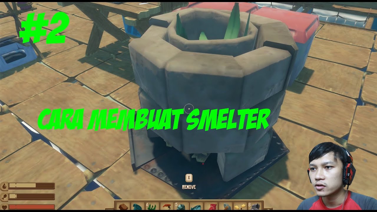 Tutorial Membuat Smelter - Raft Indonesia #2 - YouTube