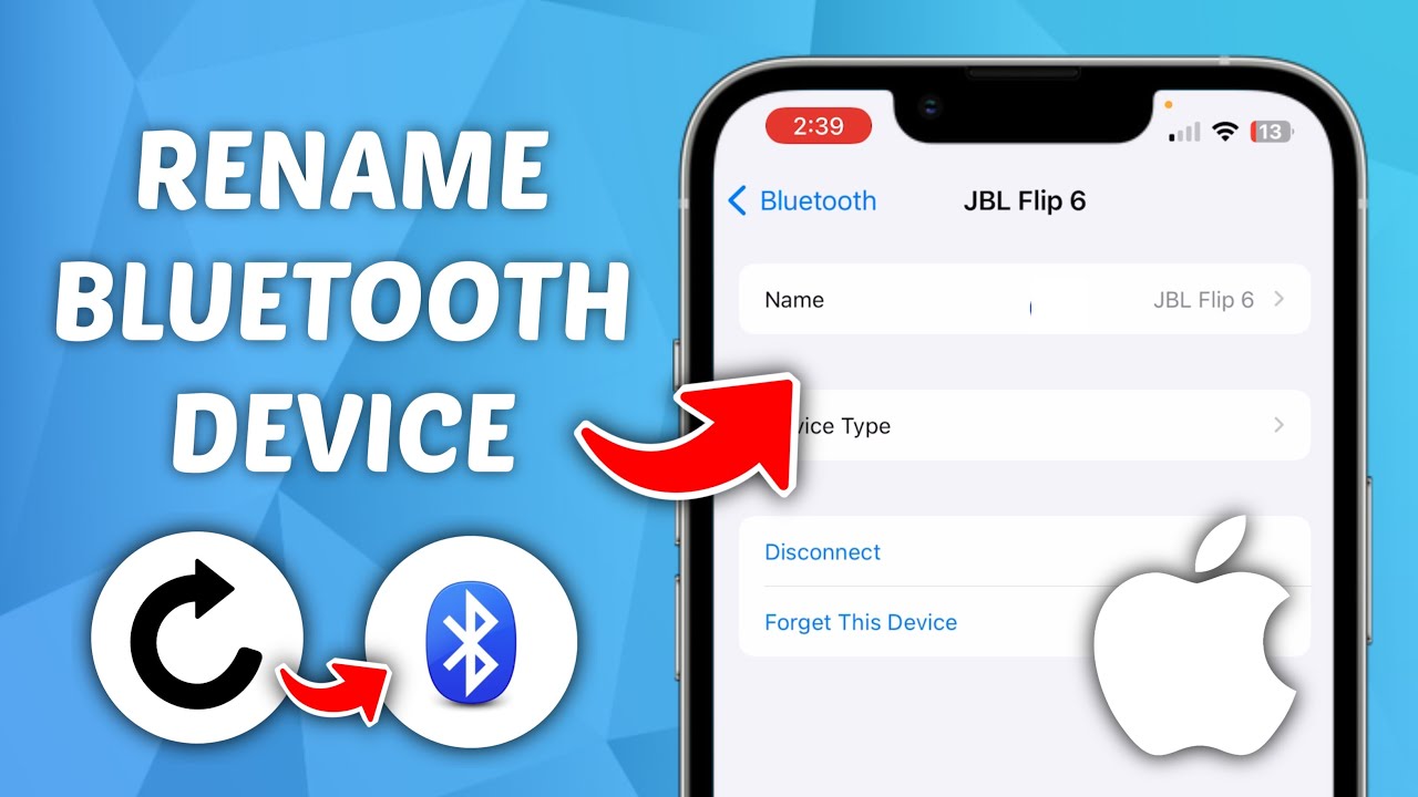How to Rename Bluetooth Device on iPhone - Quick and Easy Guide! - YouTube