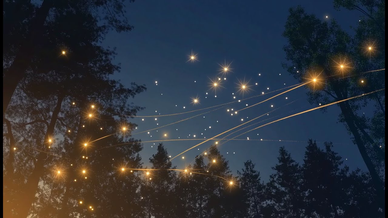 🌟 Dancing Fireflies: A Magical Glow in the Night! 🐝 | #KidsSongs #Fireflies - YouTube