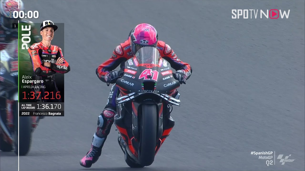 [MotoGP™] Spanish GP - MotoGP Pole Position & Interview - YouTube