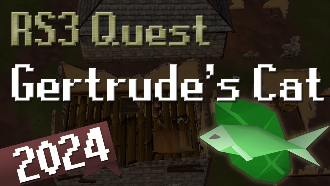 RS3 Quest - Gertrude's Cat [ 2024 ] - YouTube
