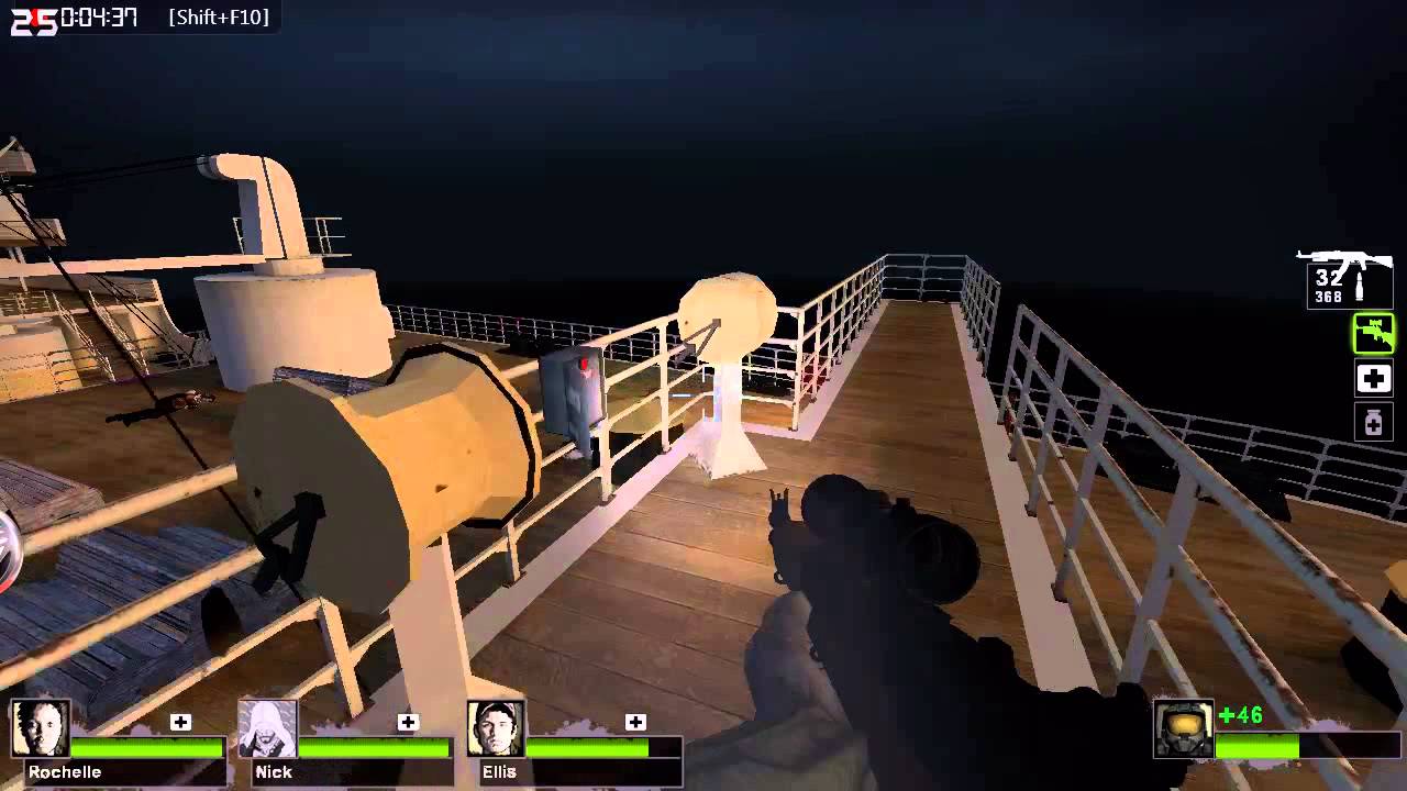 Left 4 Dead 2 (test video new map and gun inventory) 2 "success with ...