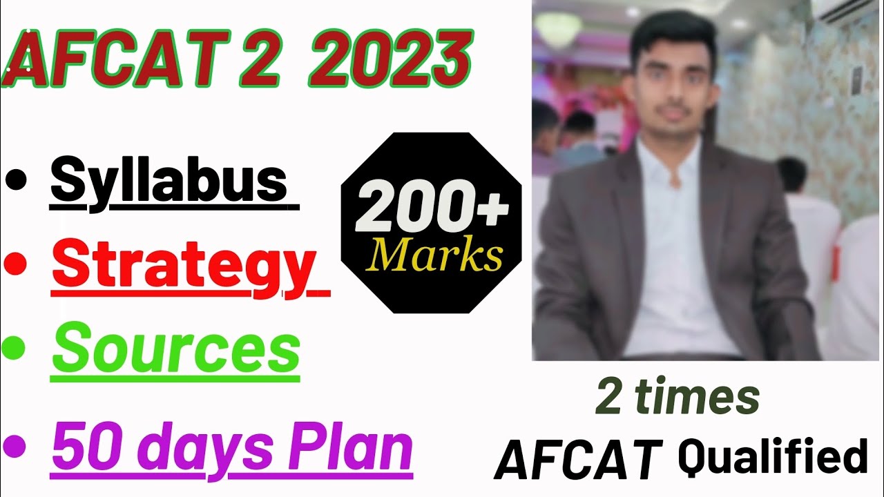 Afcat 2 2023 Exam strategy/ Afcat syllabus/ Afcat cutoff #afcat2023 # ...