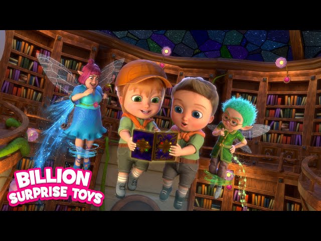 The Magical Library Adventure - மாயாஜால நூலக சாகசம் - Videos For Kids