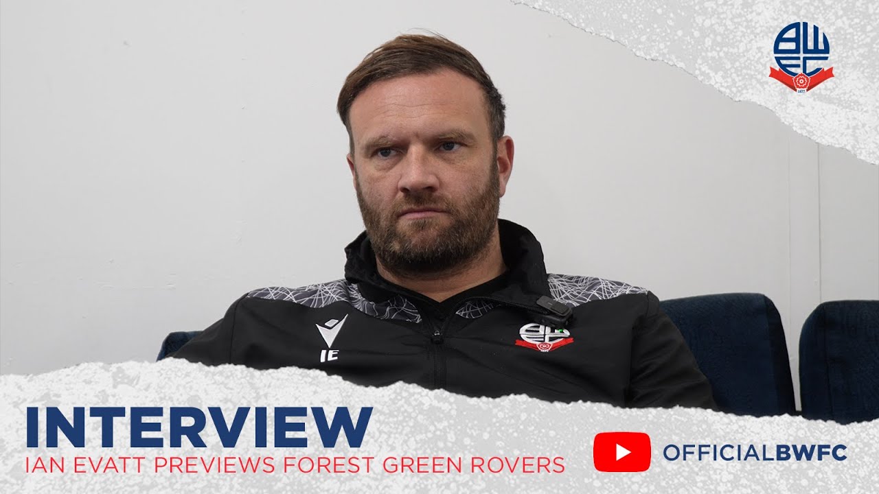 IAN EVATT | Manager previews Forest Green Rovers at home - YouTube