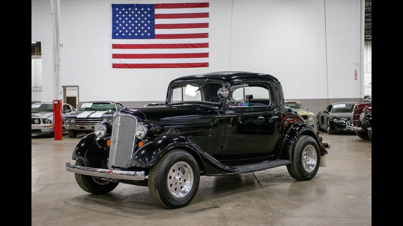 1934 Chevrolet Master 3 Window For Sale - Walk Around Video (55K Miles ...
