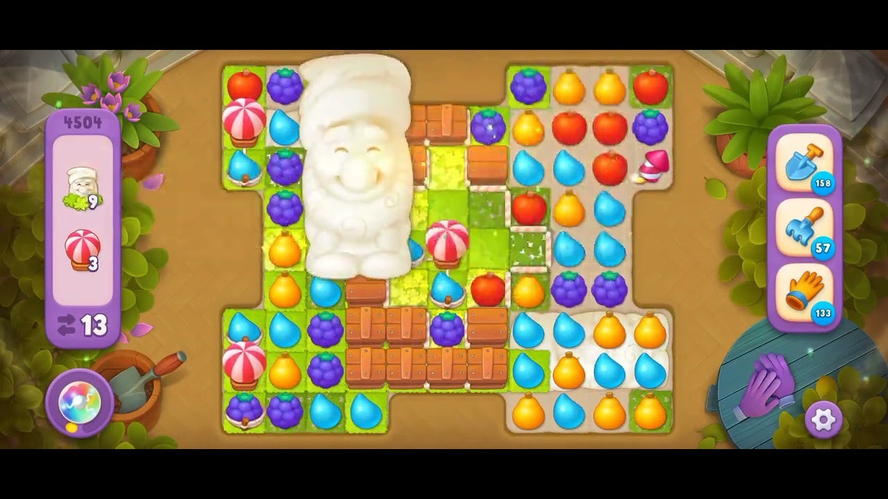 Gardenscapes Level 4504 [Super Hard Level] #androidgameplay #gardenscapesgame #viralvideo # ...