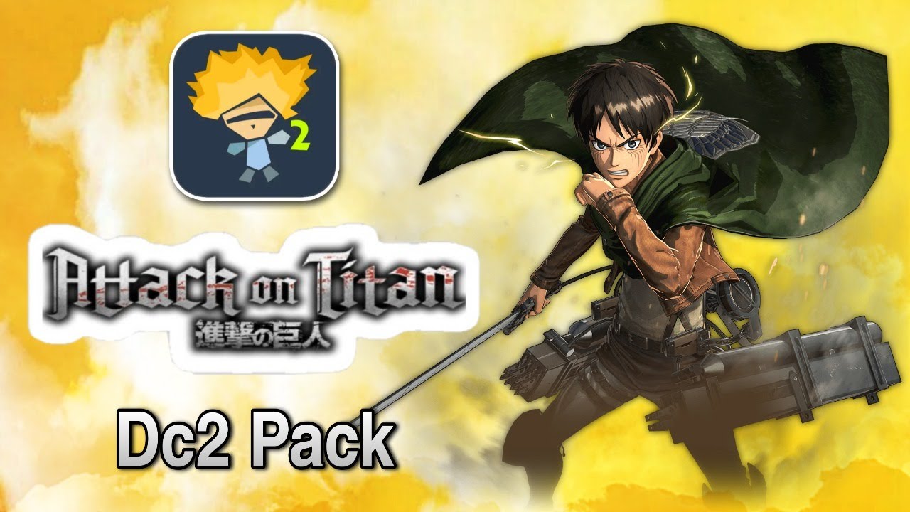 Attack On Titan Drawing Cartoon 2 Pack || Attack On Titan Dc2 Pack ...