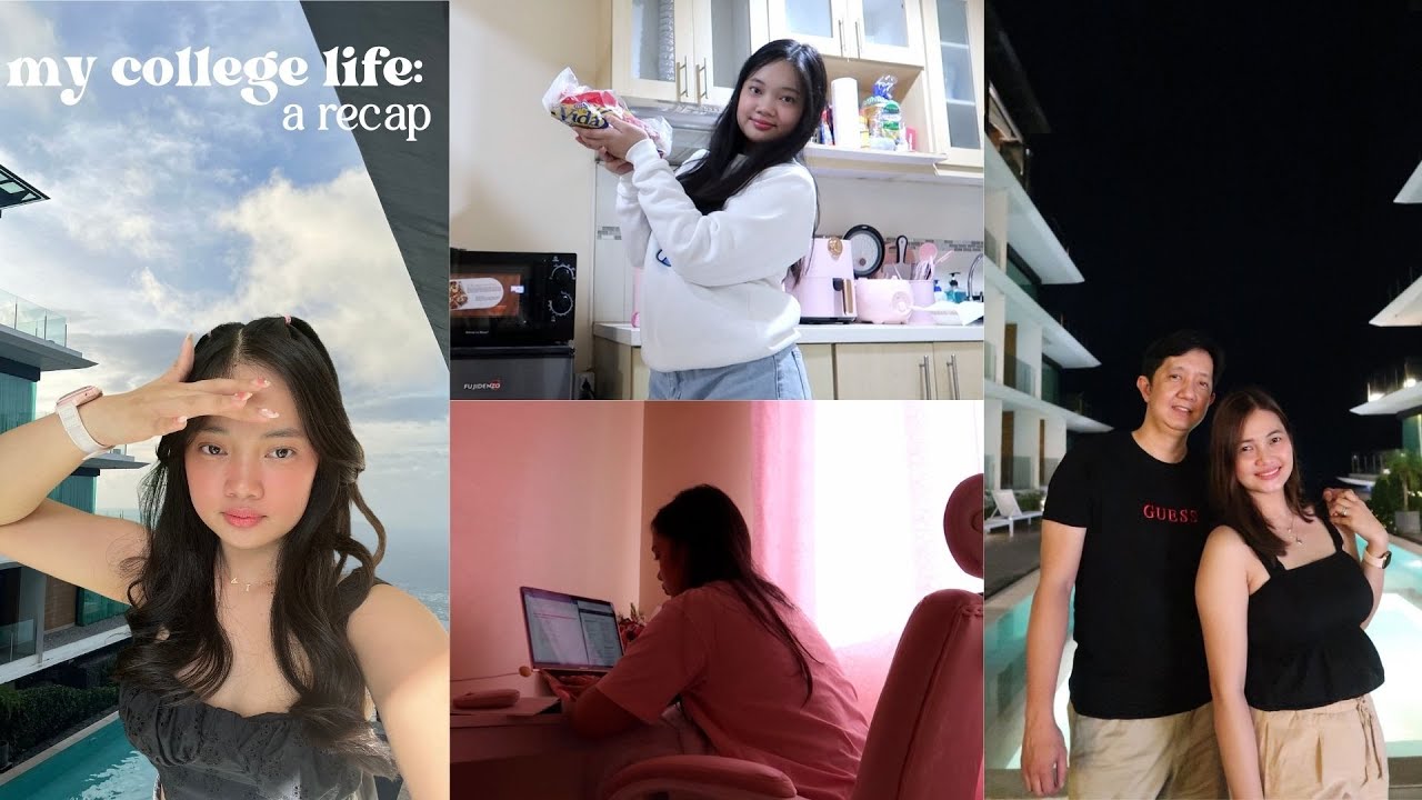 college life recap 📓 | days alone and quick getaway 💘🍚👙 - YouTube