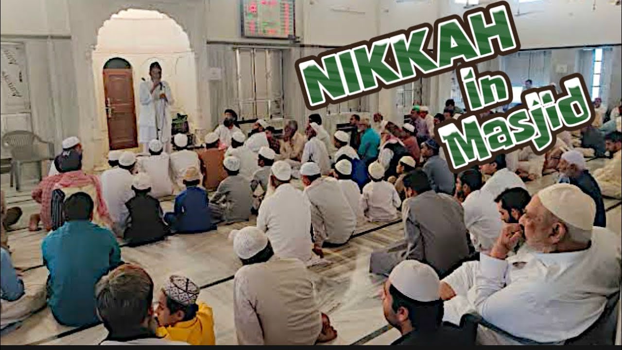 Alhamdulillah simple nikkah done in grand masjid.. ️ - YouTube