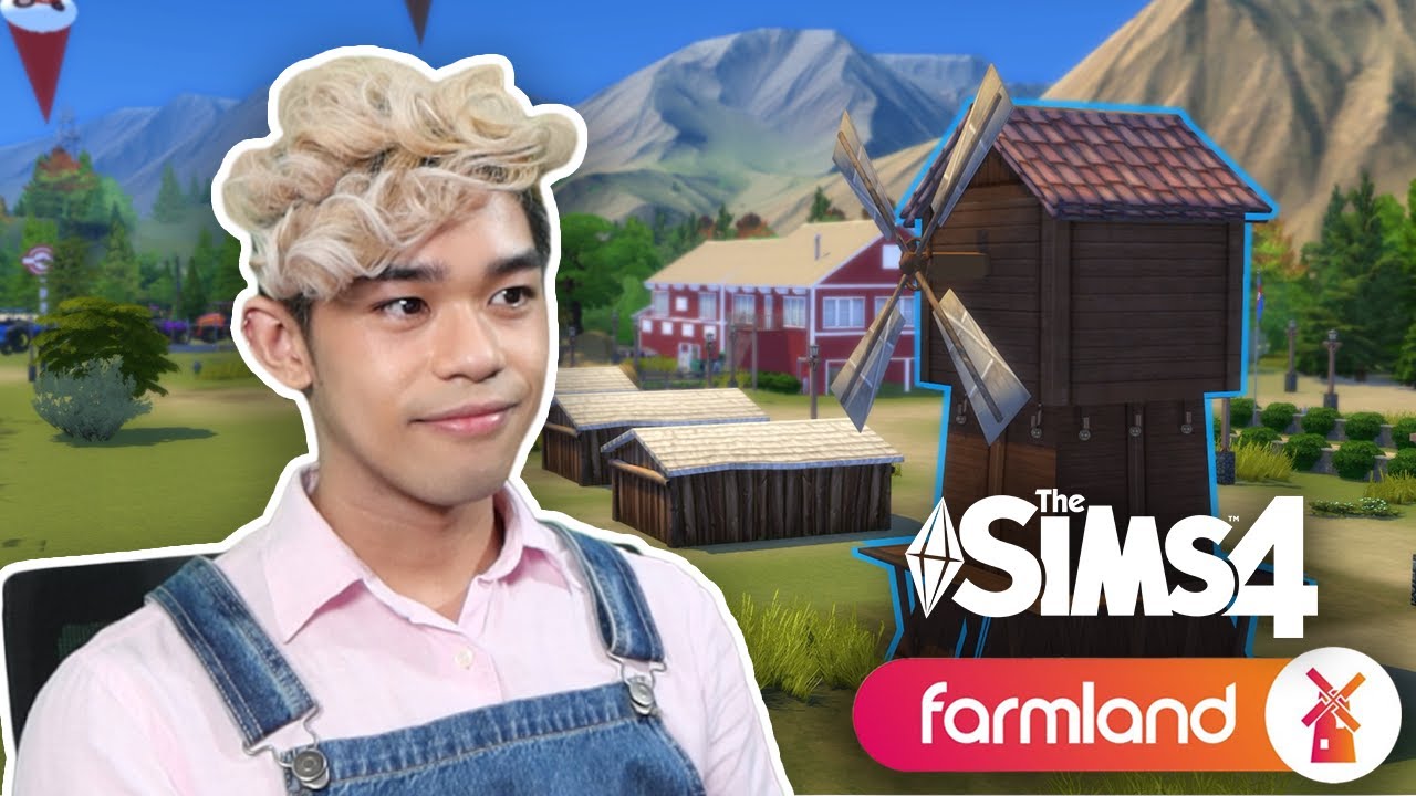 Rebuilding George's Windmill in the Sims 4 Farmland Mod - Part 3 - YouTube