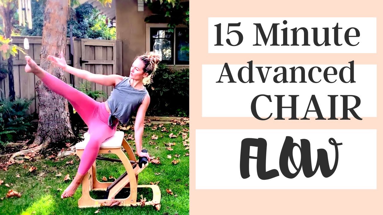 15 MIN ADVANCED CHAIR FLOW (NO AUDIO) to the tune of YOUR BREATH - YouTube