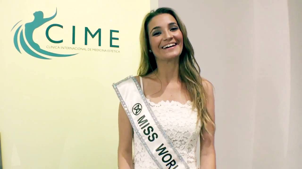 Carla Font Miss World Lleida confía en Clinica CIME - YouTube