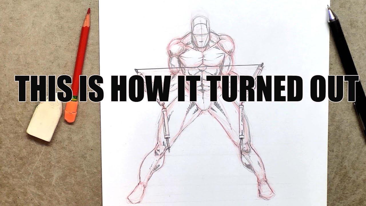 Action Pose Drawing Lesson #3 - YouTube