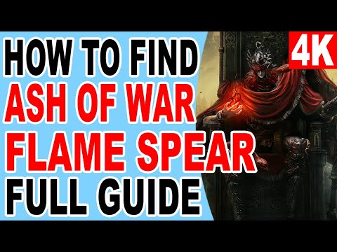 How to Get Ash of War Flame Spear, Winged Serpent Helm Location Elden Ring DLC Shadow of the Erdtree