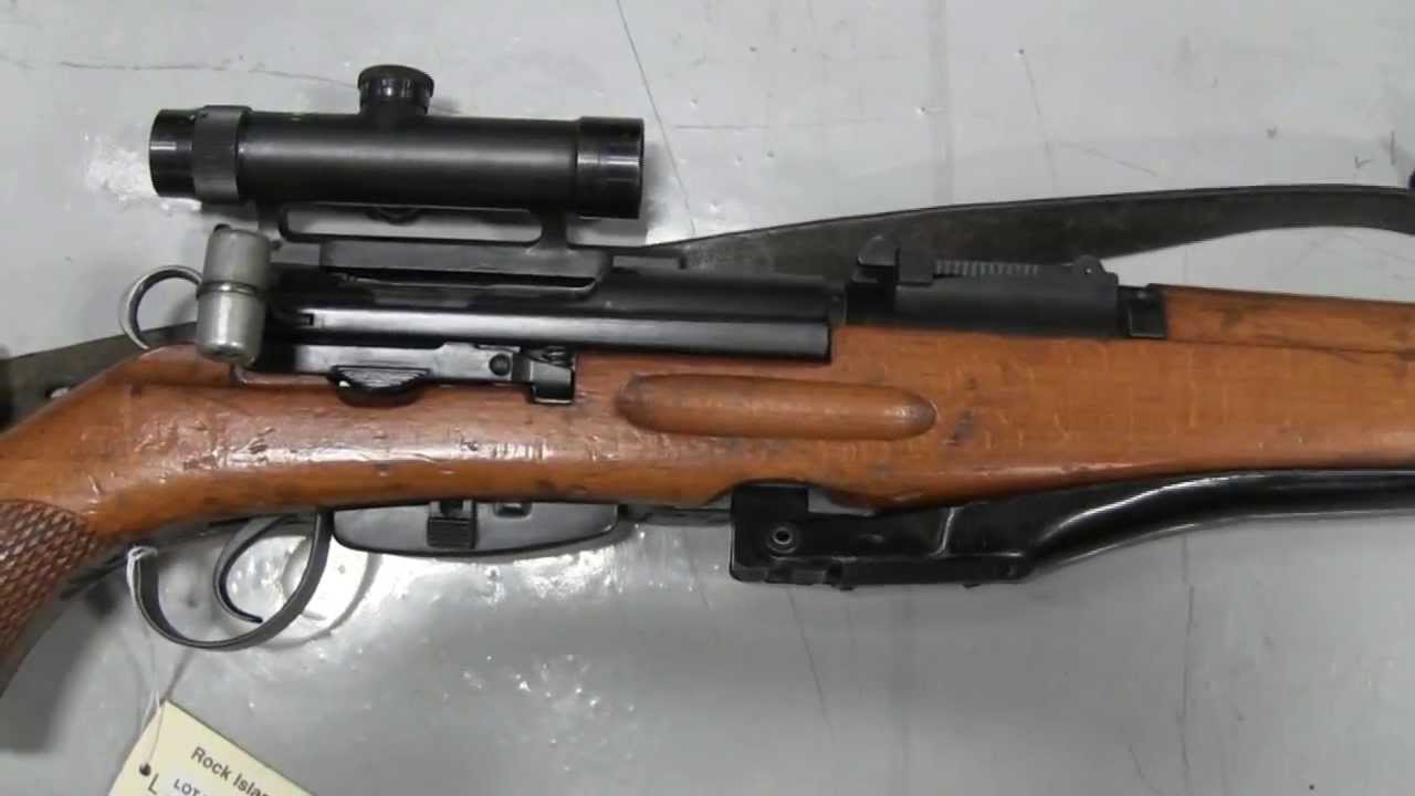 Swiss ZfK-55 sniper rifle - YouTube