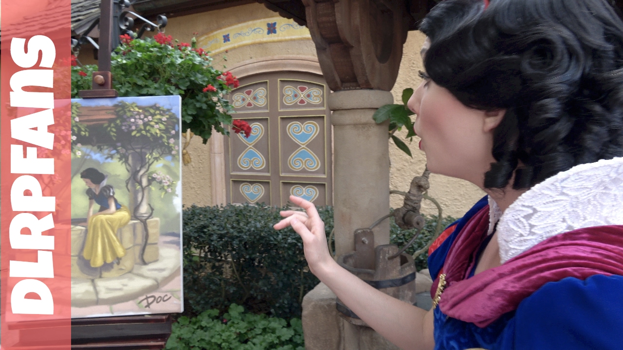 Snow White at World Showcase in Epcot Walt Disney World 2017 - YouTube