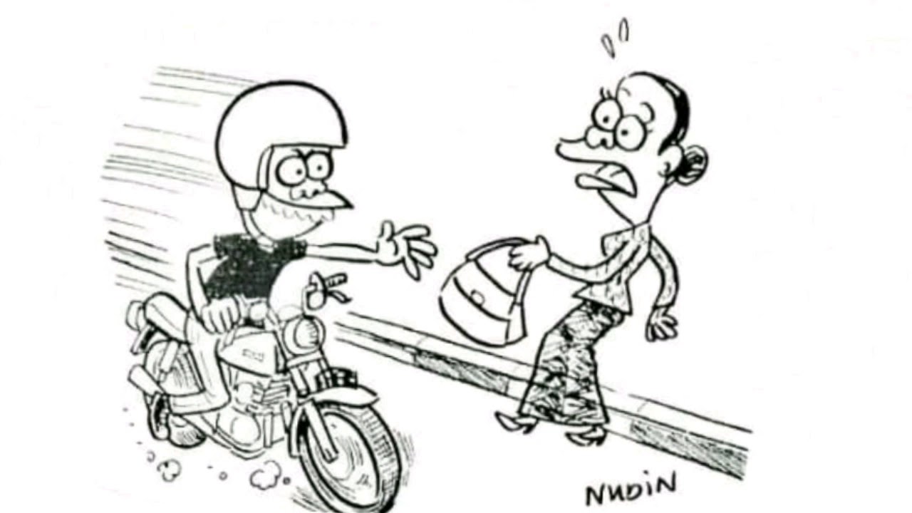 Comics Nud's Nudin (lawak peragut) . EPISODE 3 - YouTube