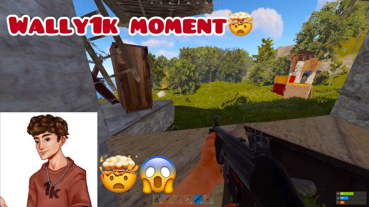You Turn Into Wally1k In Rust🤯😱… #shorts - YouTube