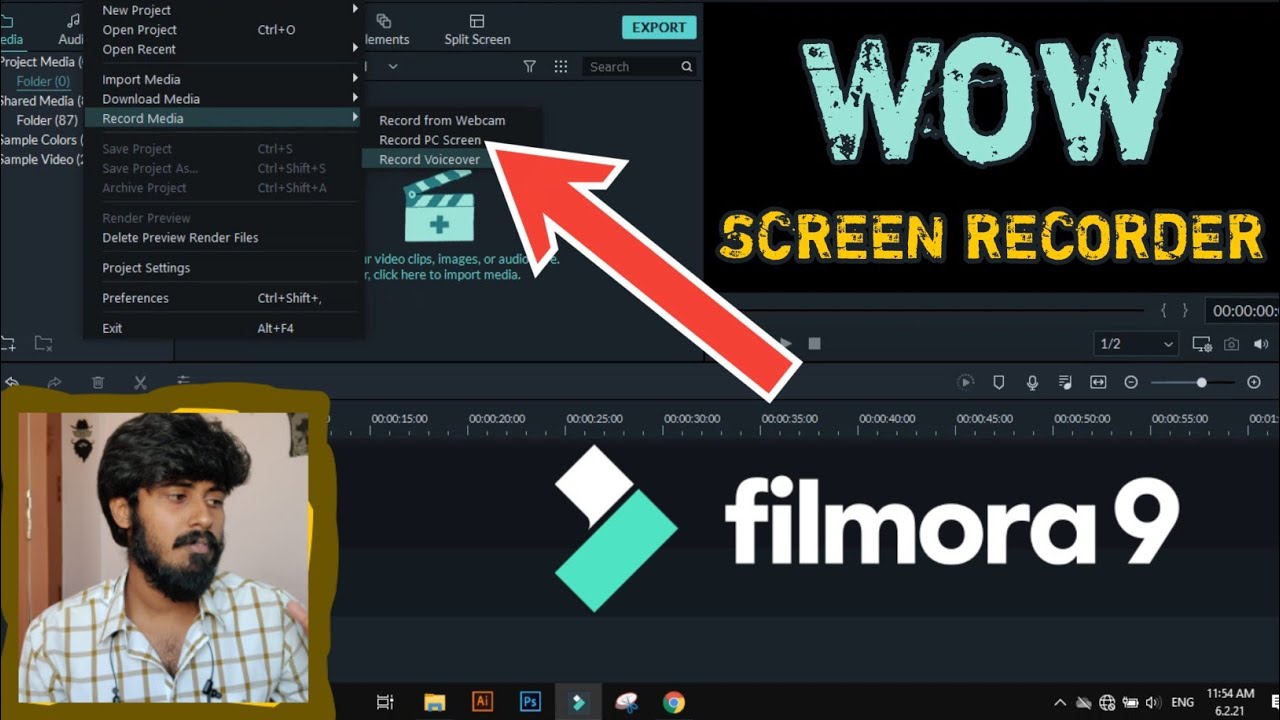 Just WOW!! Filmora 9 Screen recorder with 60 Fps | Free & No watermarks ...