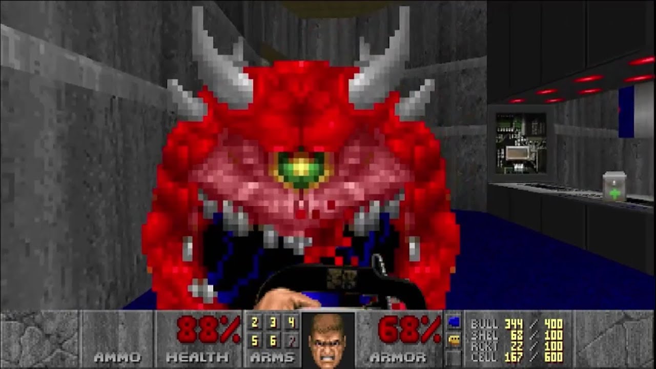 Lets Play Doom (E2:M7) Spawning Vats THESE MONSTERS ARE LIKE ...