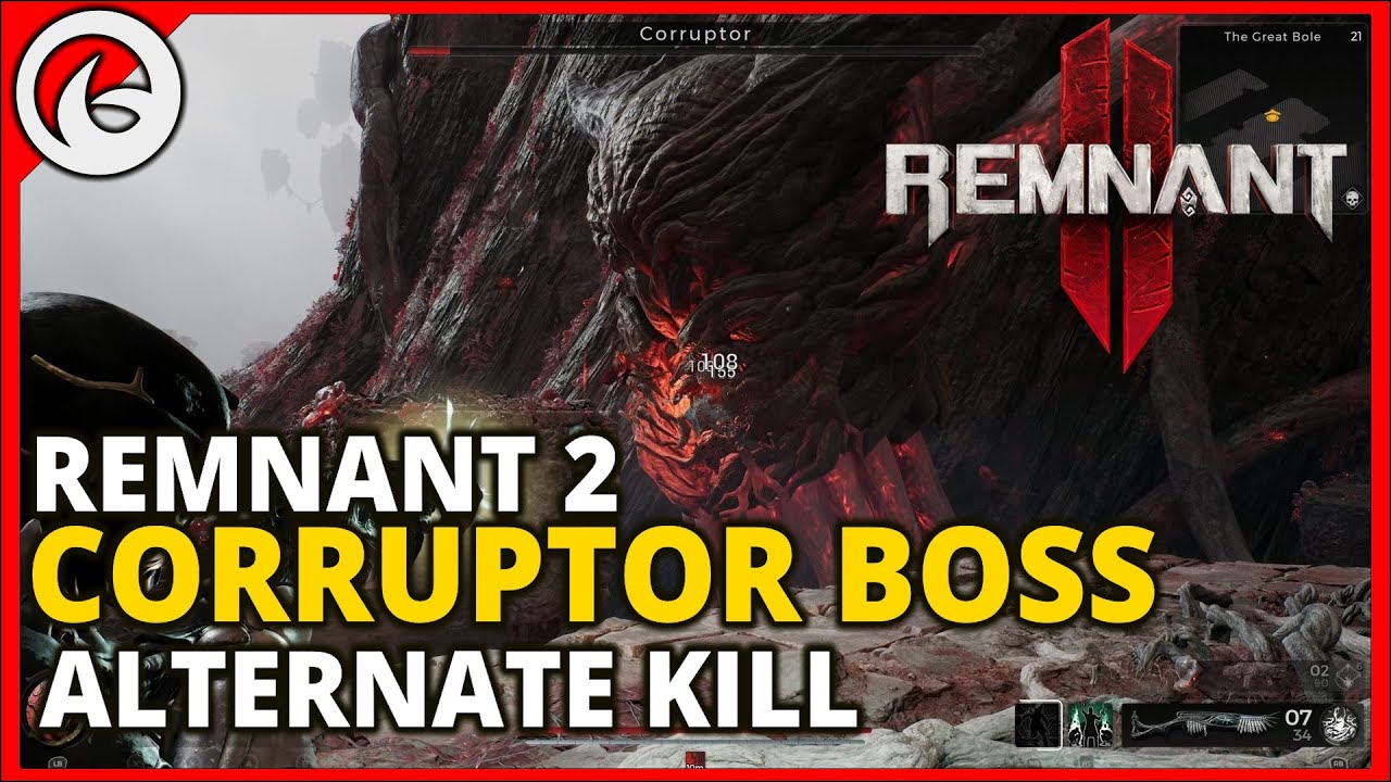 Remnant 2 Corruptor Boss Alternate Method - YouTube