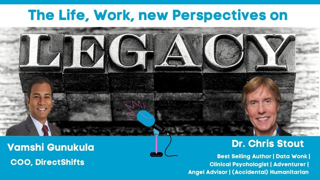 The Life, Work, new Perspectives on Legacy | Dr. Chris Stout | Center ...