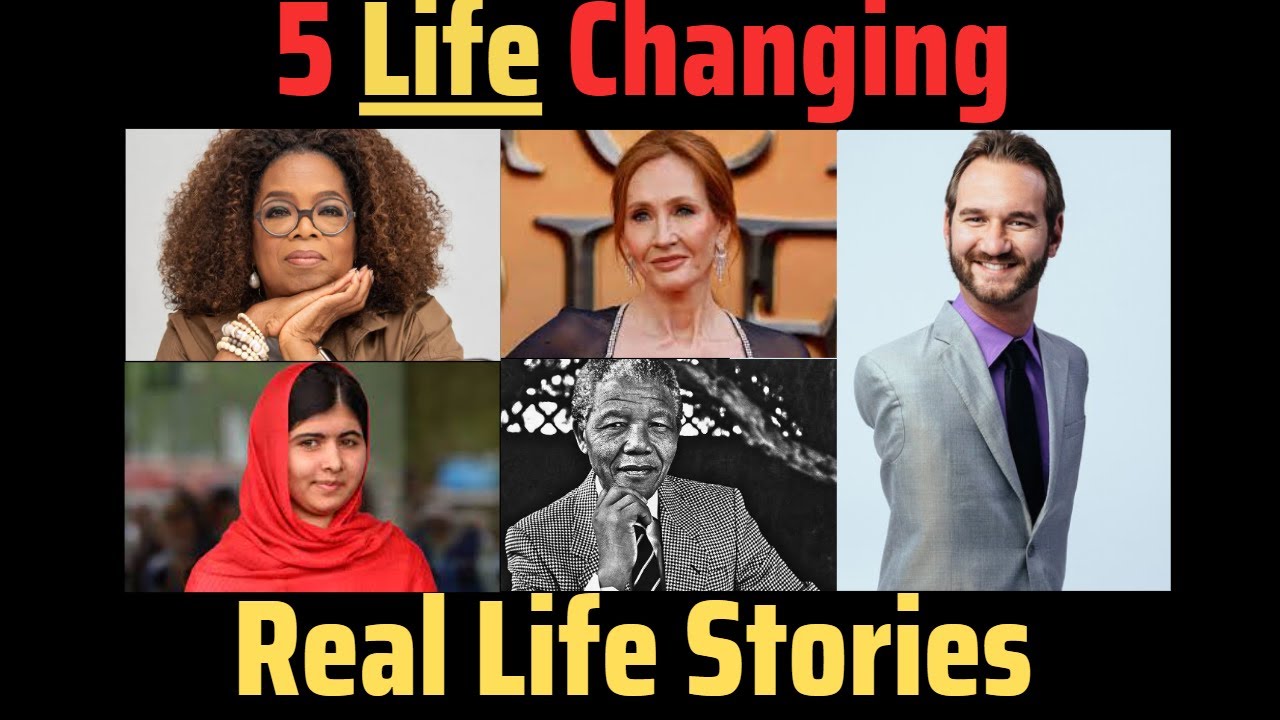 5 Real life Motivational Life changing story - Famous Personality ...