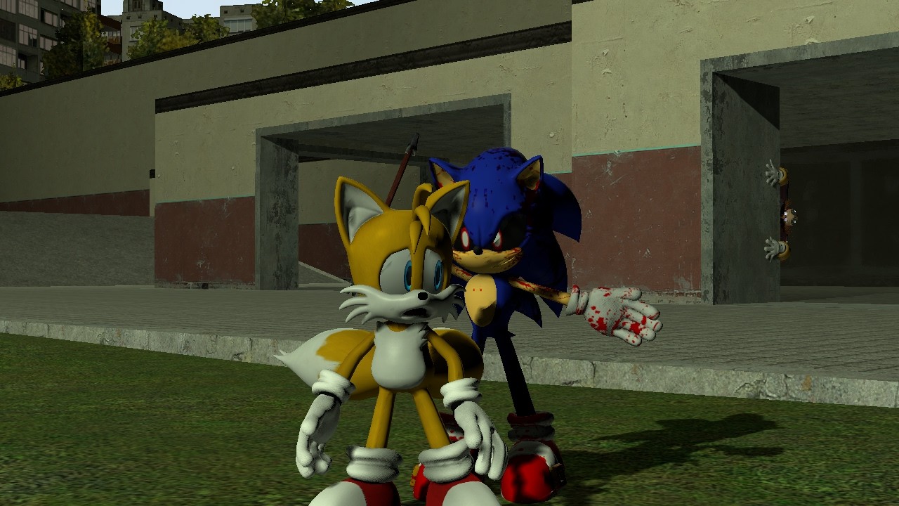 Sonic.exe if he had gmod - YouTube
