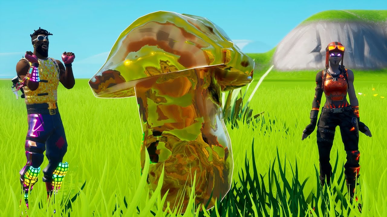 i found the mythic mushroom (0.0001% chance) - YouTube