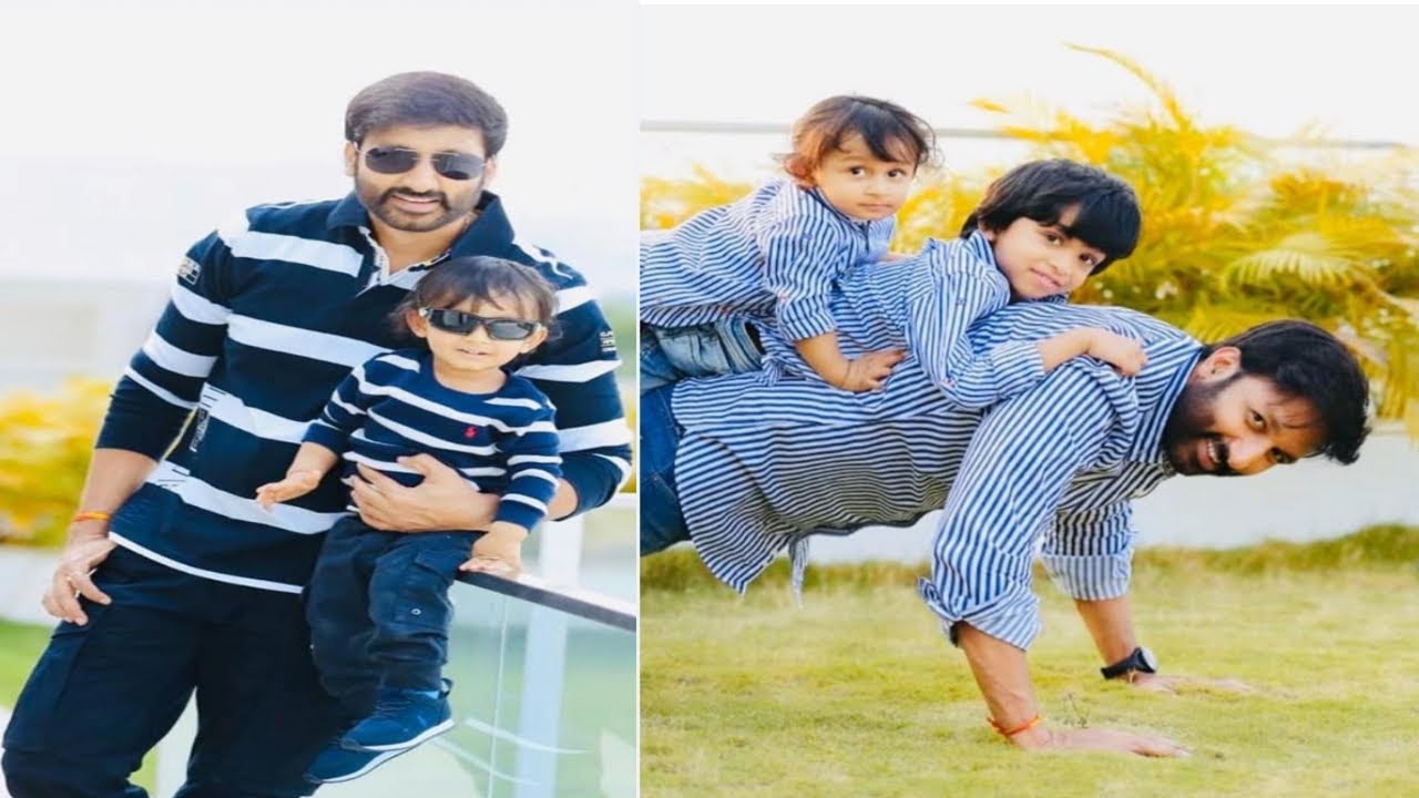Hero Gopichand Father's day Celebrations with his Kids | Virat ...