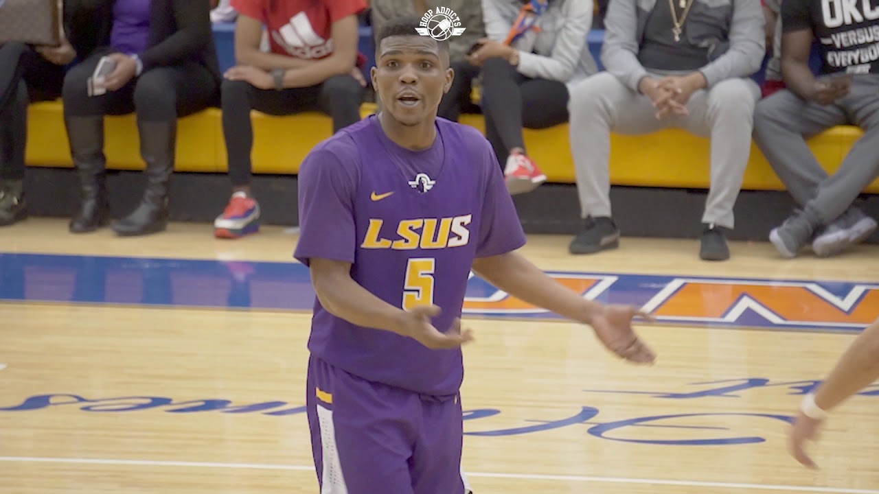 LSU-Shreveport Guard Stevie Clark drops 31 at Langston!! - YouTube