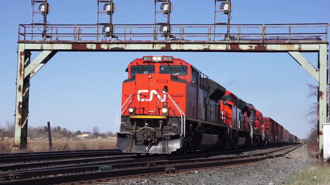 CN M385 - CN 8013 West (April 29 2018) - YouTube