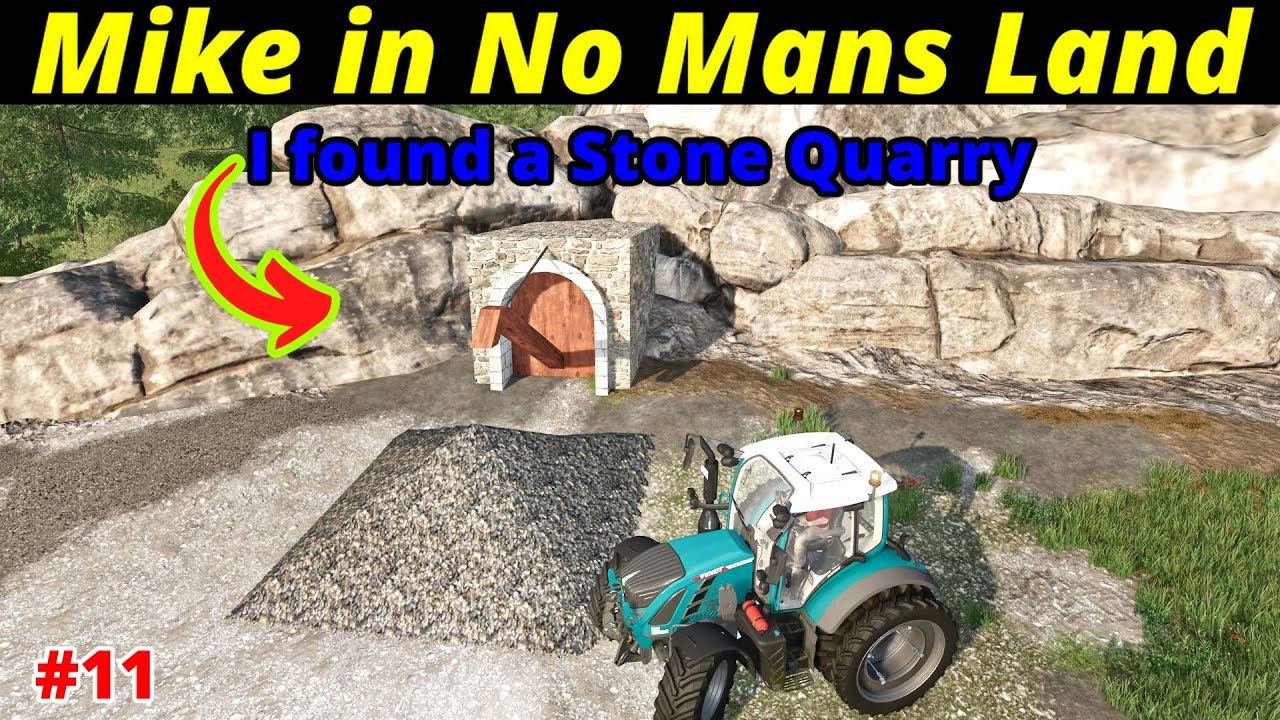 🟡 I found a Stone Quarry & I merge 4 Fields together to one BIG Field 🟡 ...
