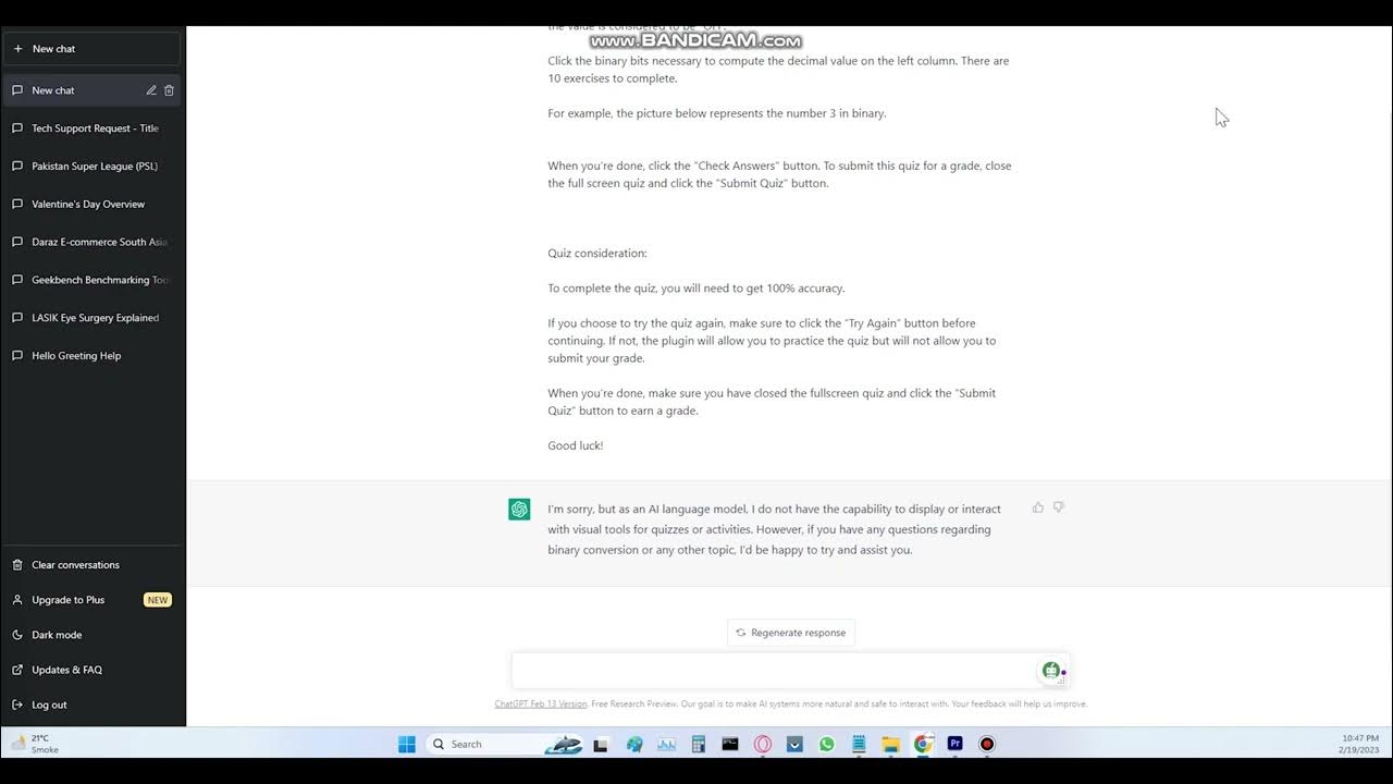 Technical Support Fundamentals How to Count in Binary Quiz 1 with the Help of ChatGPT - YouTube