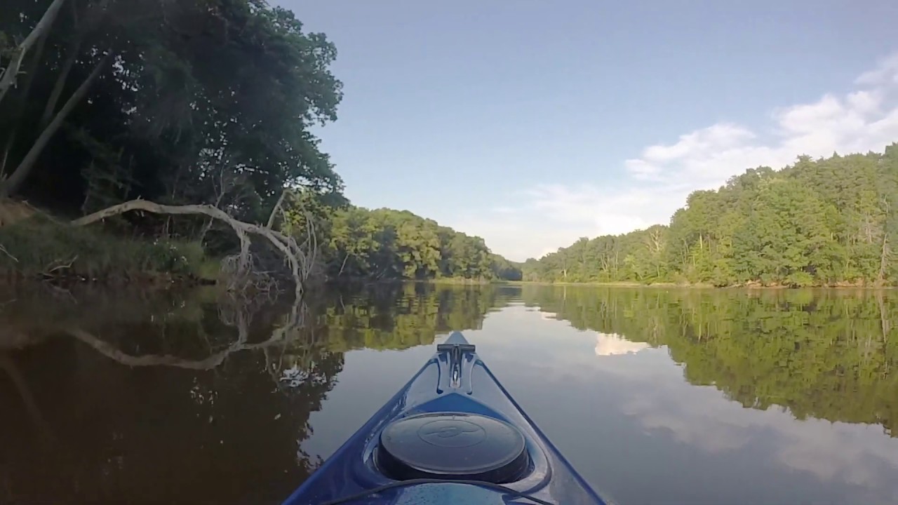 Kayak Tour Helen Creek Waterfront Real Estate - YouTube