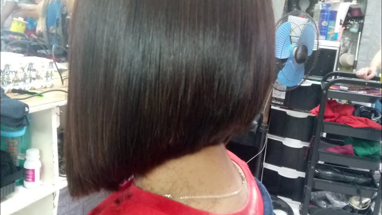 step by step hair color with beautiful hair cut. - YouTube
