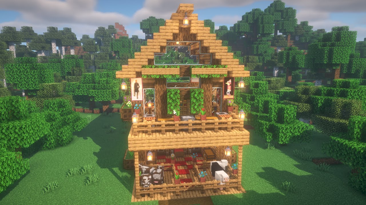 Minecraft: How To Build Great House - YouTube