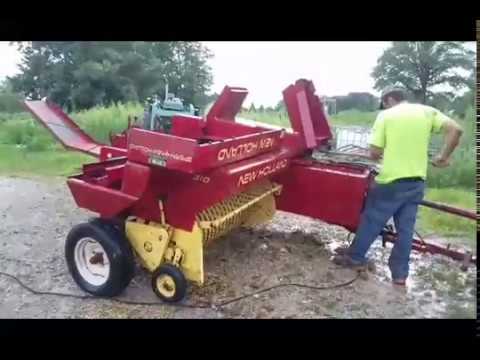 Cleaning the Baler - YouTube