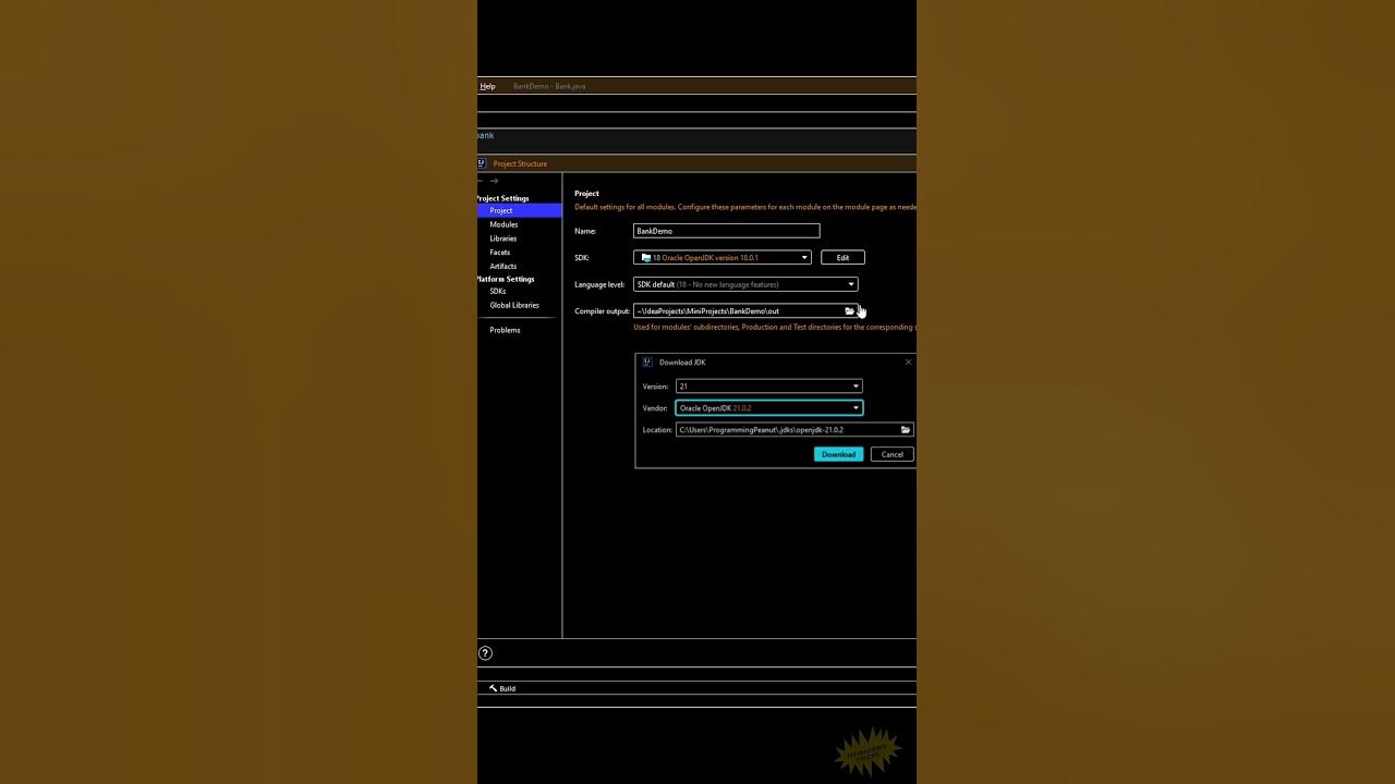 Intellij Tips and Tricks: Changing the Java version #computerscience #coding #intellij - YouTube