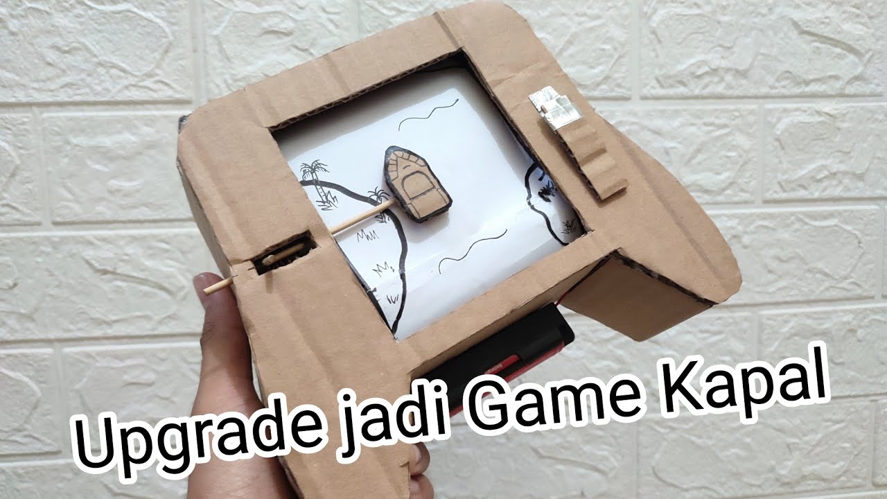 Upgrade Game Permainan Pesawat jadi Permainan Kapal dari Kardus - YouTube