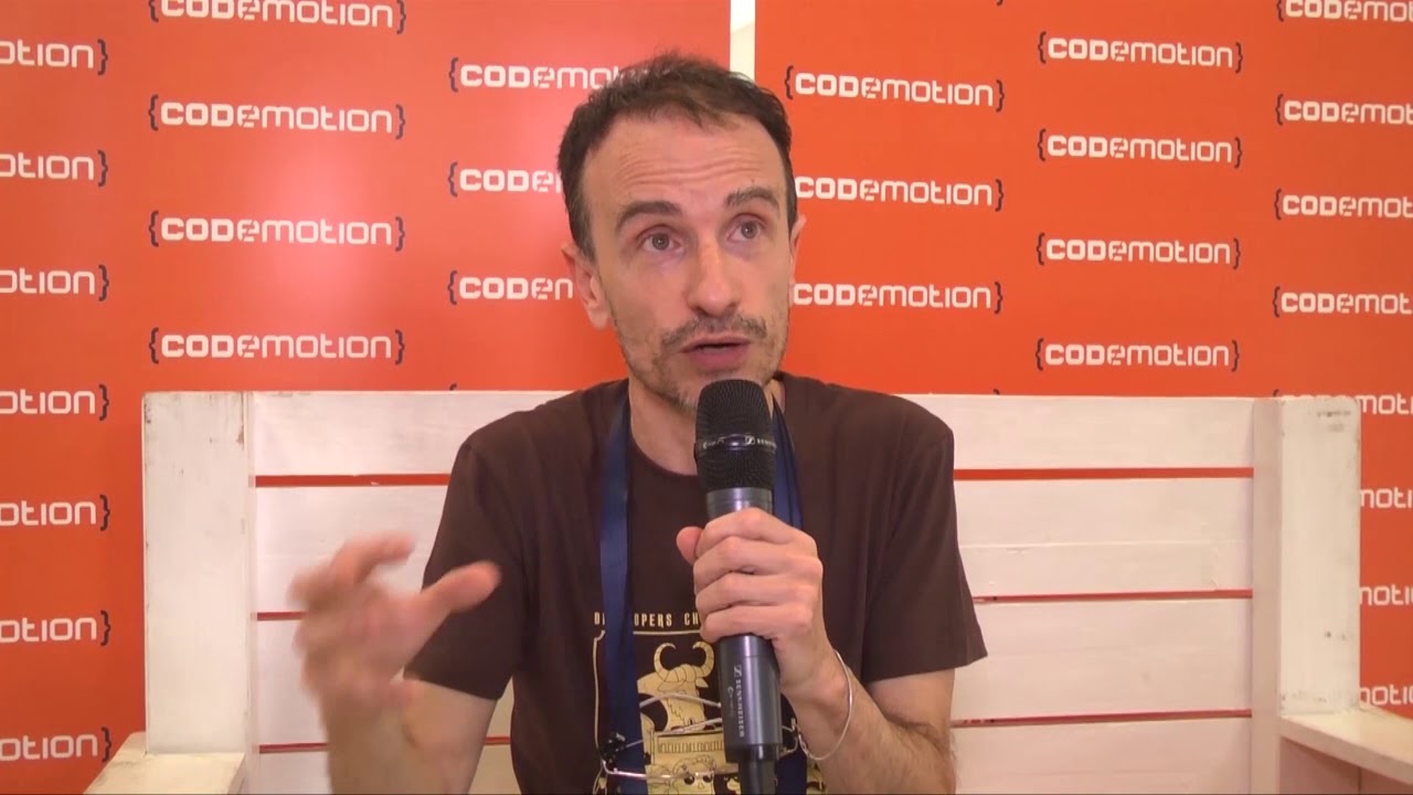 Luca Attias | Interview Codemotion Rome 2018 - YouTube