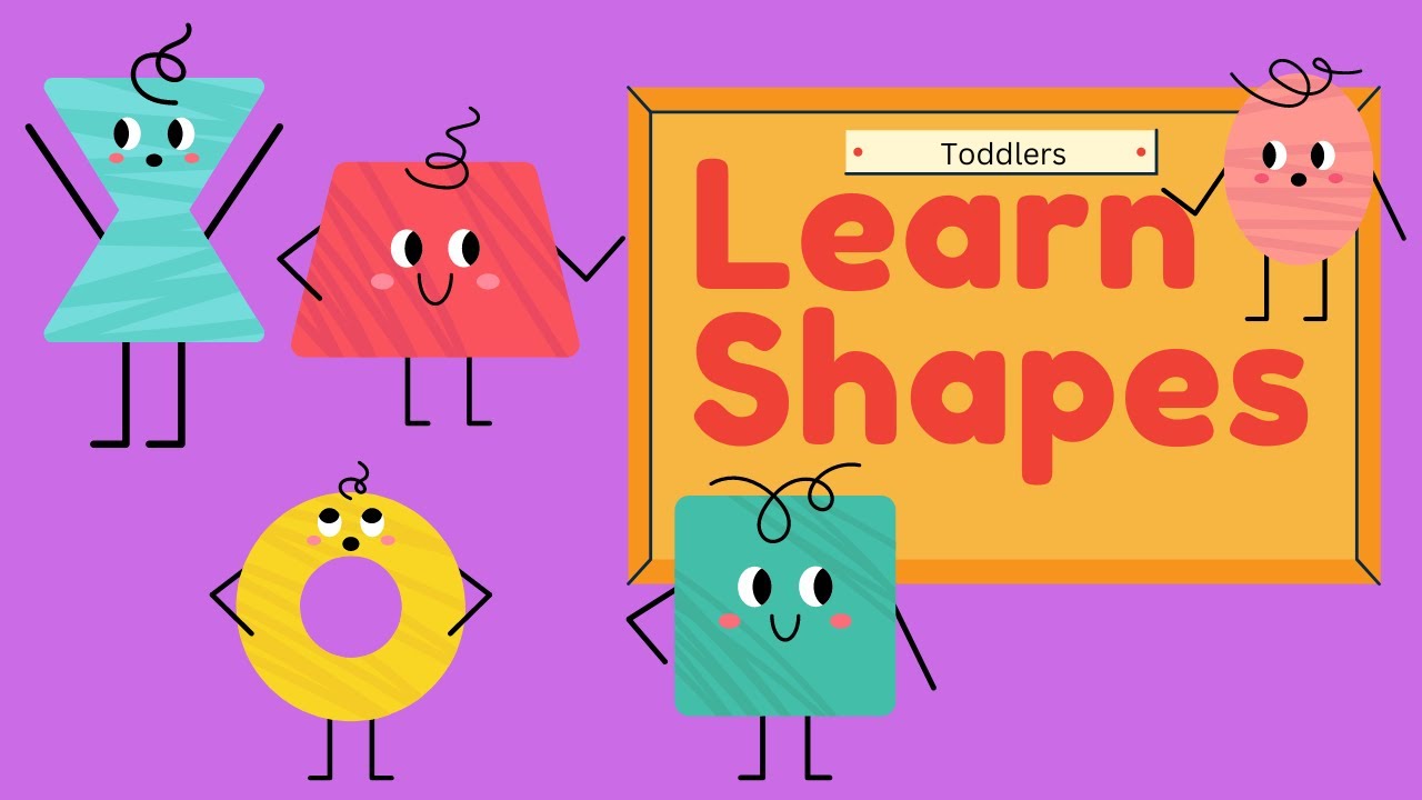 Shapes Adventure for Toddlers | Fun Learning Video with Song - YouTube