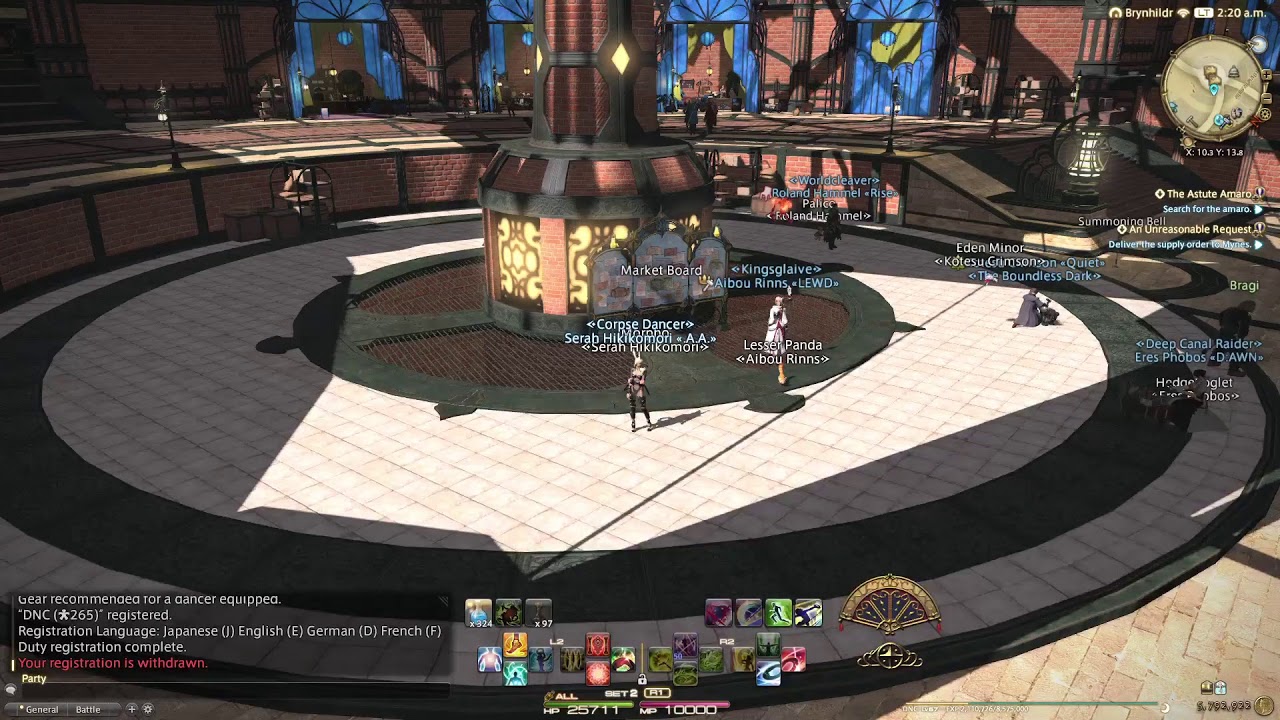 [FFXIV] Leveling Dancer #8 - YouTube