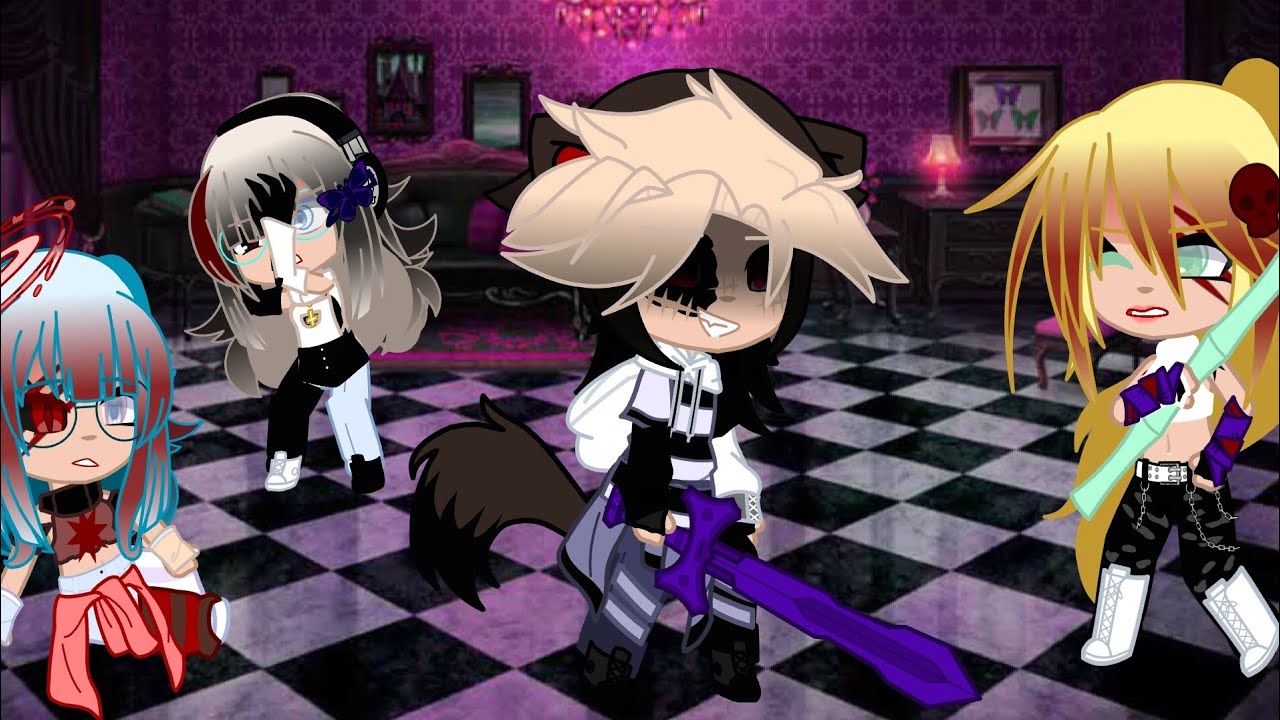 Hero Meme || Corrupted Gacha characters || Warning ⚠Blood, Sword ...