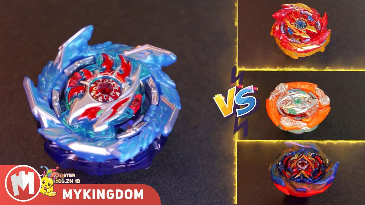 [BEYBLADE BATTLE] B-160 Booster King Helios Zn 1B và các Beyblade khác ...