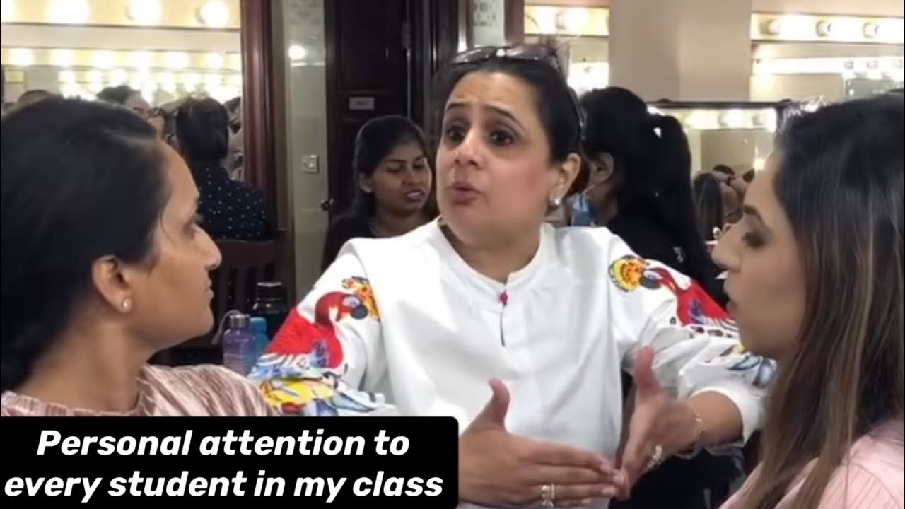 Parul Garg Makeup Pro course practise session | Makeup by Parul Garg ...