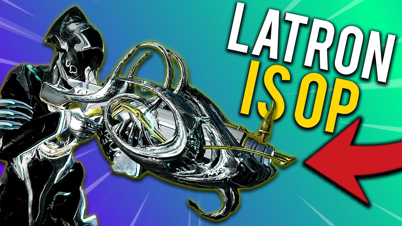INCARNON LATRON is AMAZING! It Shreds Everything in Warframe! - YouTube