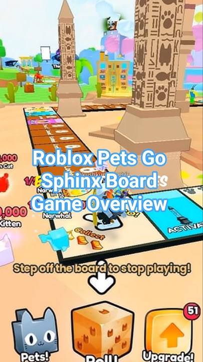 Roblox Pets Go Sphinx Board Game Overview In Sphinx Board Game In Pets Go - YouTube
