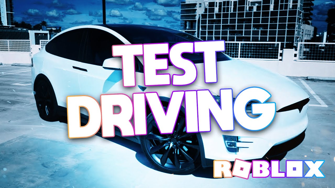 Test Driving the Tesla Model X (in roblox) - YouTube